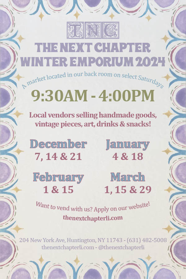 TNC Winter Market, Select Saturdays December-March, from 9:30am-4pm | The Next Chapter