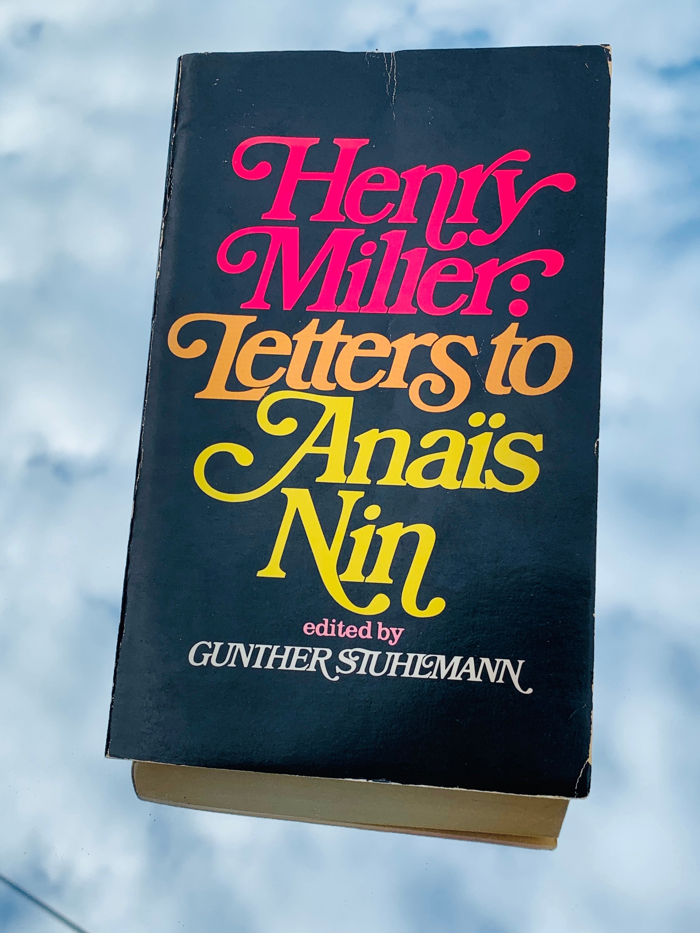 Anais Nin And Henry Miller Letters