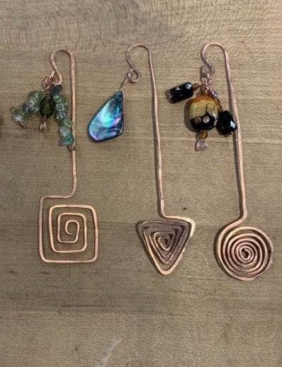wire bookmark workshop | The Next Chapter